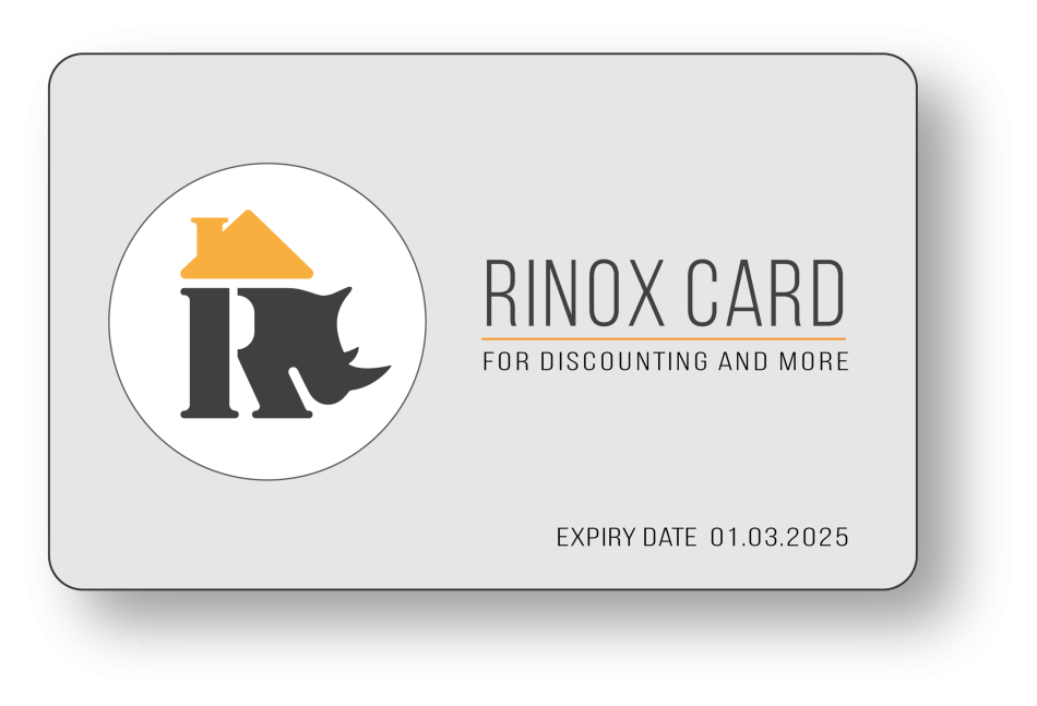 Rinox Card - სარემონტო კომპანია